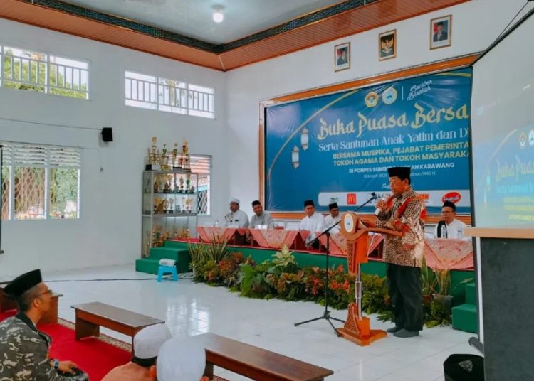 Ponpes Sumber Barokah Meriahkan Ramadan dengan Santunan Anak Yatim - Nuansa Persada